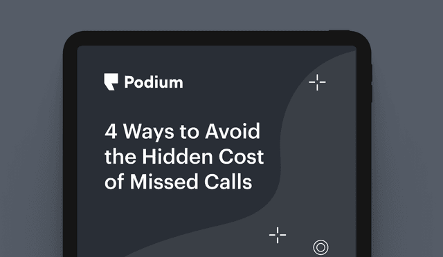 Calculate how much money you can save with Podium’s Phone System.