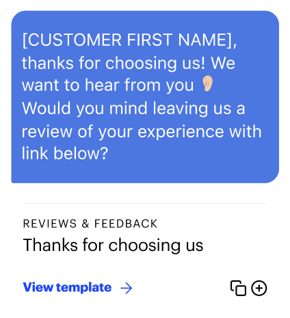 500 Text Message Templates for Businesses | Podium